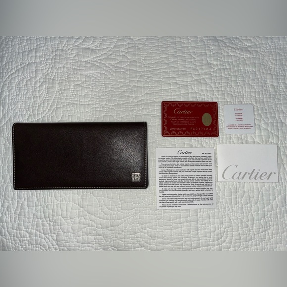 Cartier | Bags | Cartier Long Wallet | Poshmark